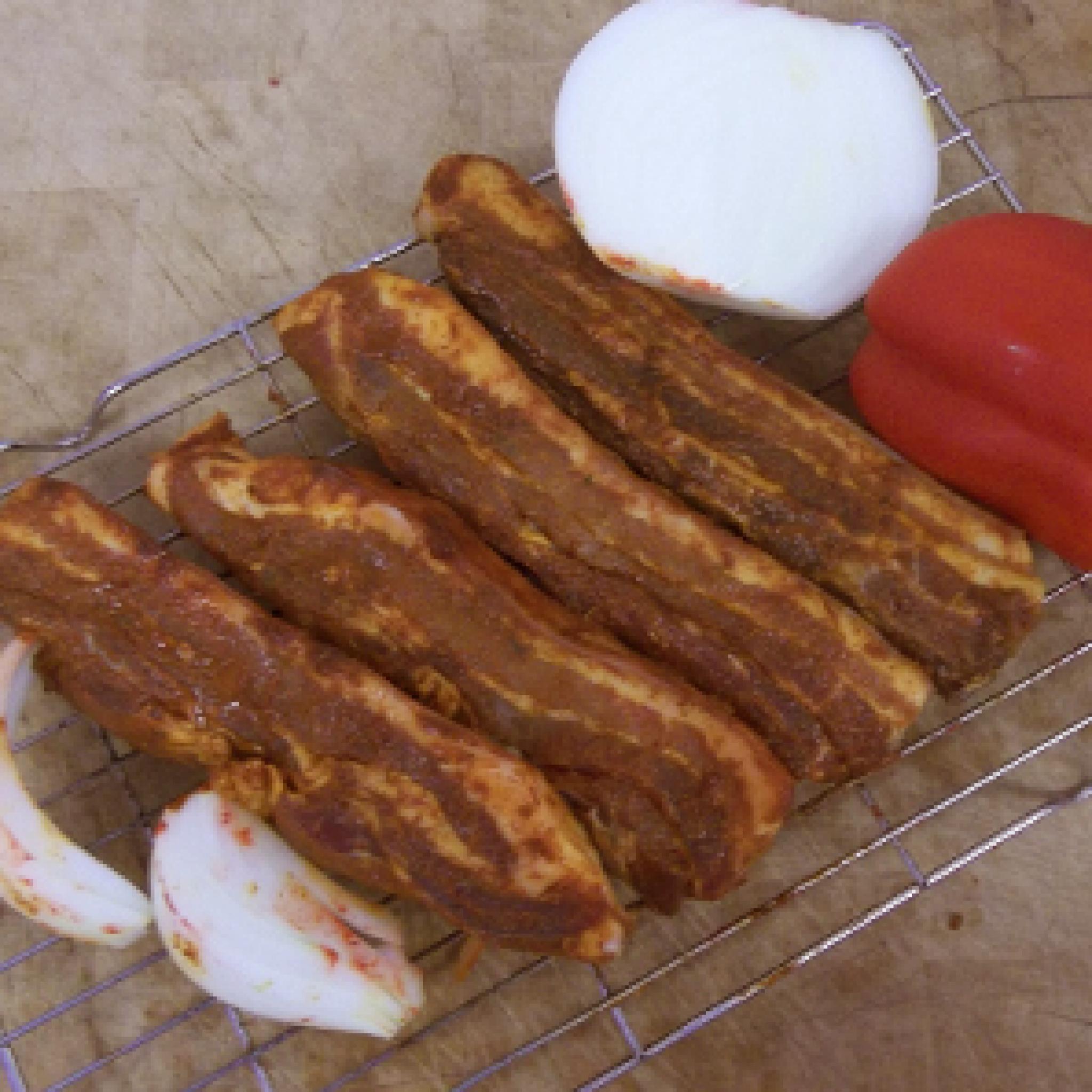 Flavoured Pork Rib slices